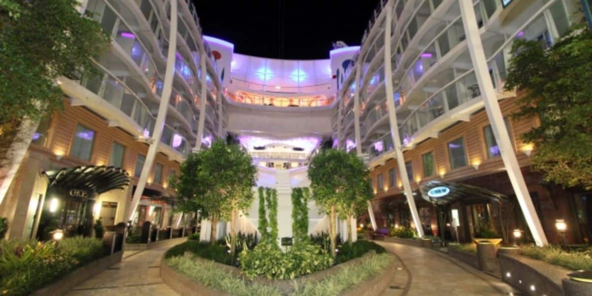 Allure Of The Seas Central Park - Luxury Cruising