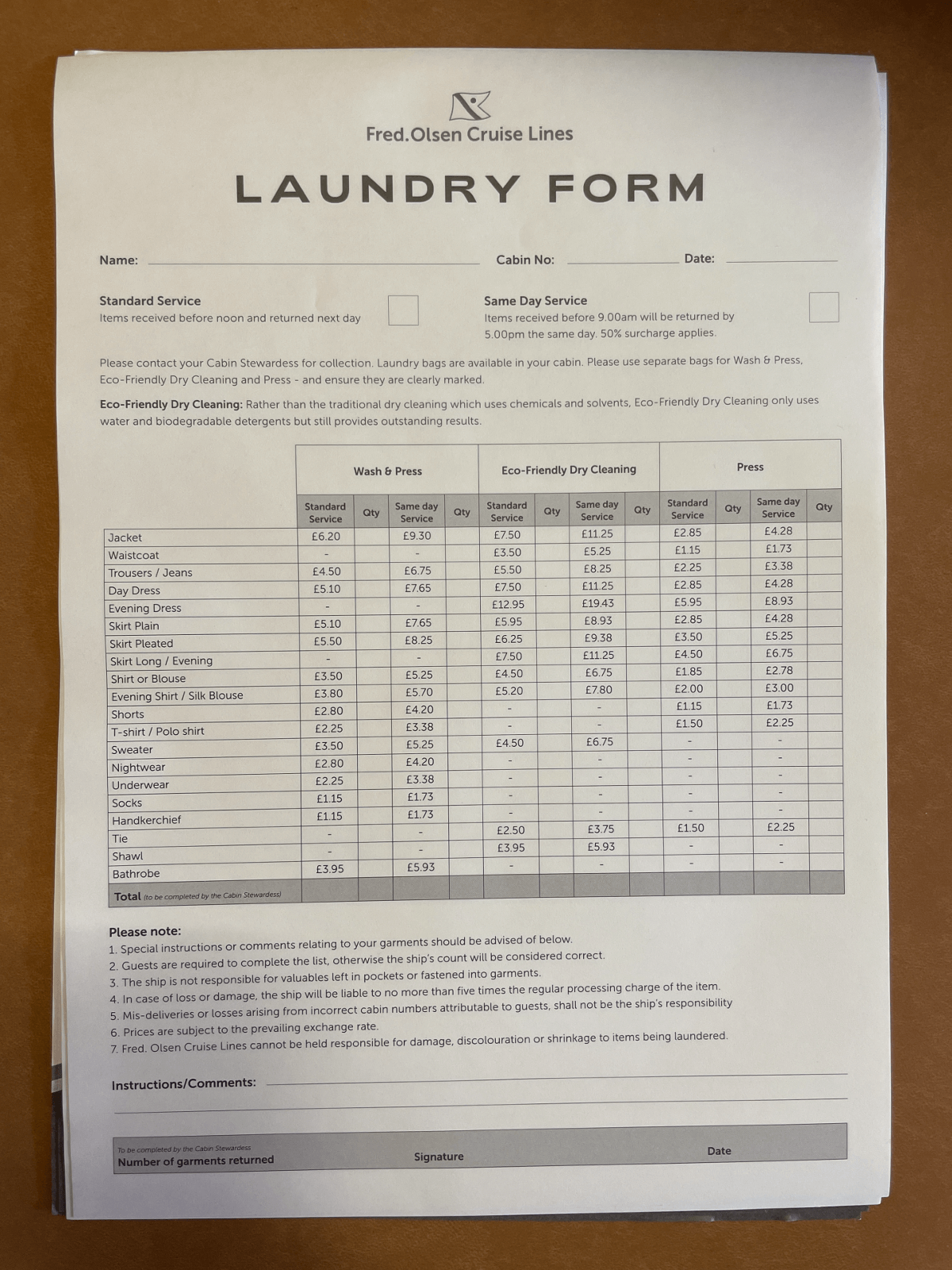 How To Do Laundry on Cruise Ships: The Ultimate Guide