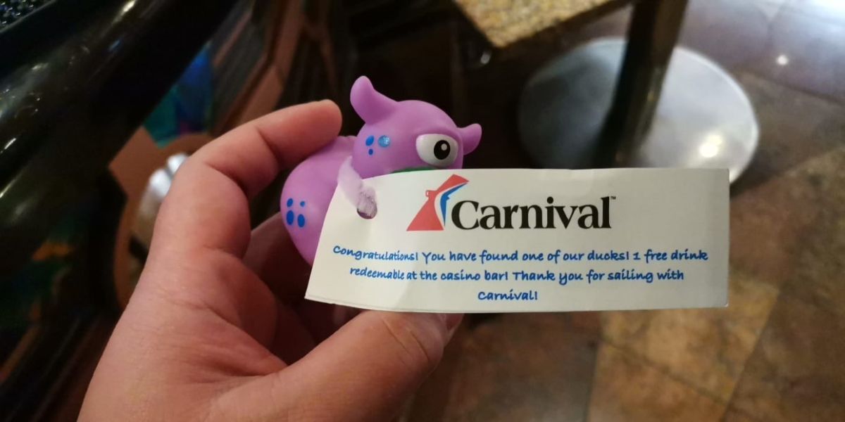 Fake “Prize Ducks” Cause Trouble on Carnival Ships
