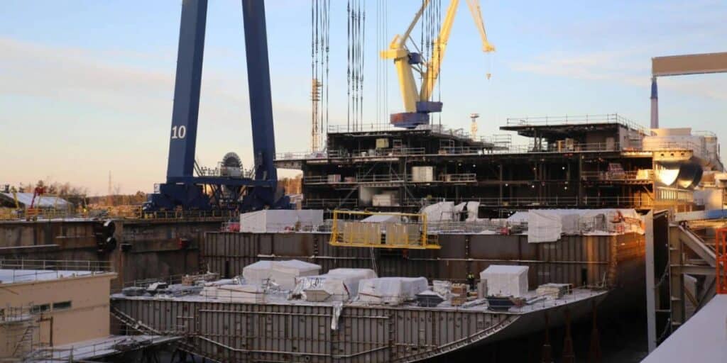 Royal Caribbean’s Fourth Icon-Class Ship Reaches Major Construction ...