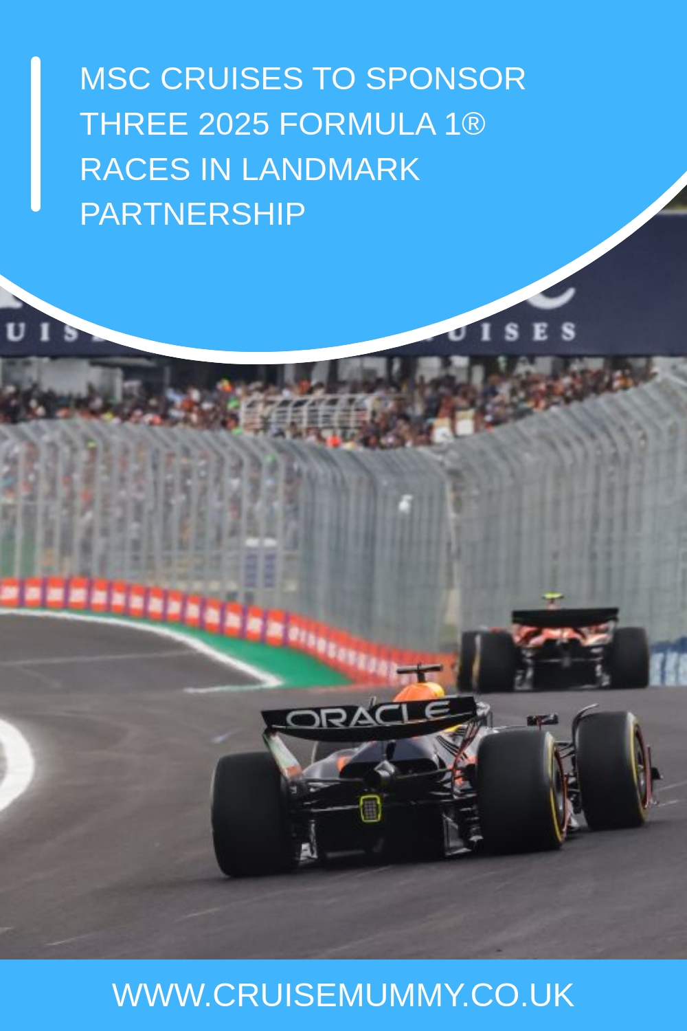 MSC Cruises to Sponsor Three 2025 Formula 1® Races in Landmark ...