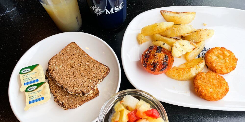 How to Eat Vegan on MSC Cruises (With Real Food Photos)