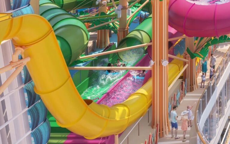 Inside Icon of the Seas' Epic Waterslides