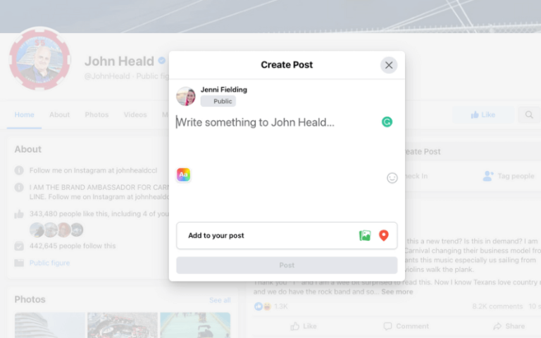 How To Contact John Heald - Carnival Brand Ambassador (2023)