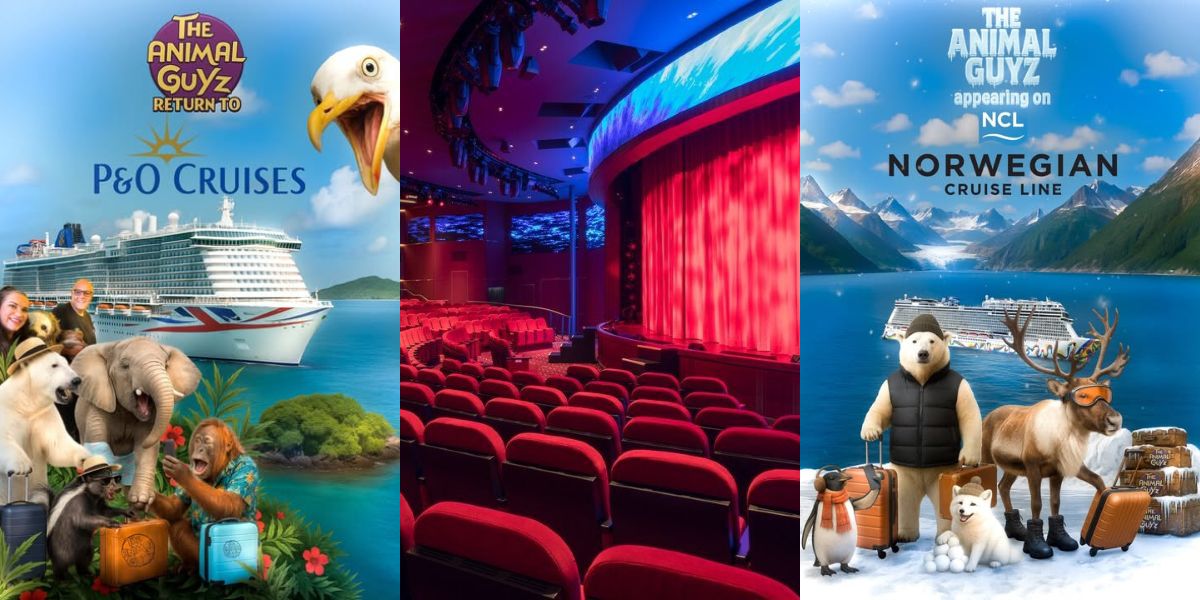 The Animal Guyz Confirm Return To P&O Cruises And Debut With Norwegian ...