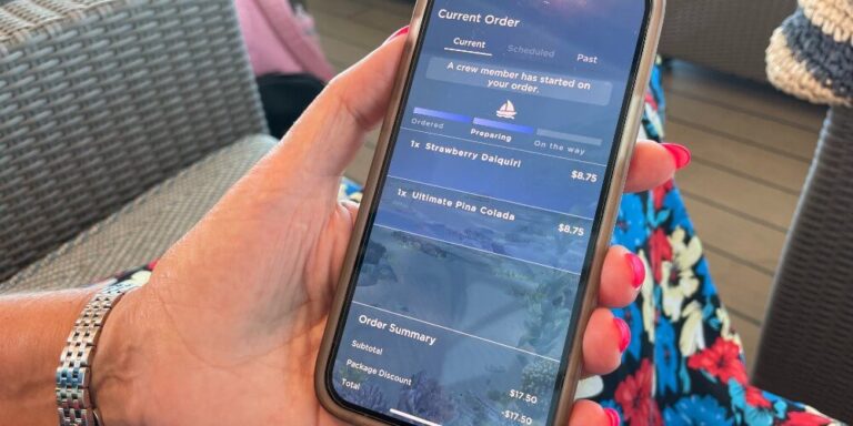 Princess Cruises Drinks Menus With Prices (2026)