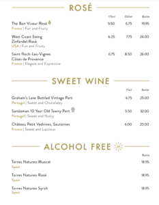 Check Out The Drinks Menus and Prices Before Booking P&O Cruises